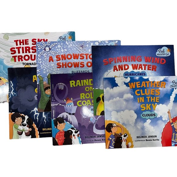 Other | Bel The Weather Girl 6 Book Set For Kids Ages 4 9 Paperback ...